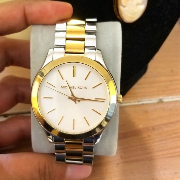 Accessories | Mk Watch 2 Tone | Poshmark